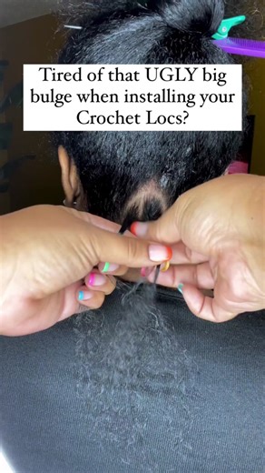 Soft Locs Installation Tips without Bulge by Trapness