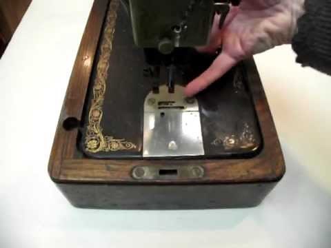 How to Remove a Bobbin Plate from a Singer 99K Sewing Machine