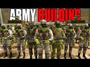 Army Building in this New ZOMBIE SURVIVAL Simulator is INSANE!