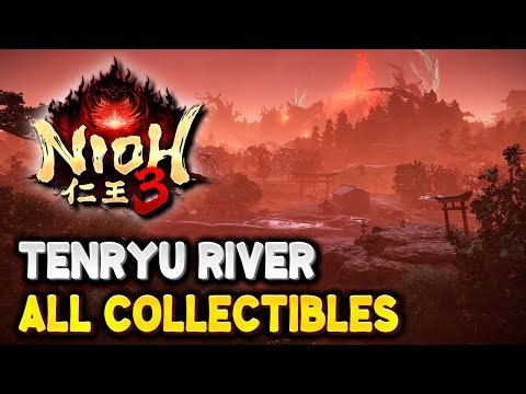 Nioh 3 TENRYU RIVER All Collectible Locations (All Kodamas, Scampusses, Valuables...)