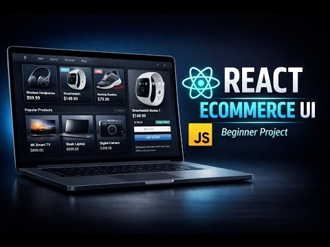 React E-Commerce UI Project | Context API & Router DOM (Beginner Friendly)