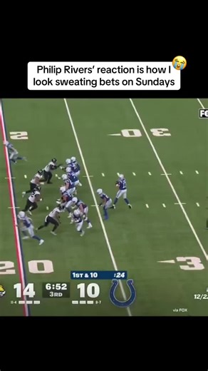 Philip Rivers' Hilarious Reaction During NFL Week 17