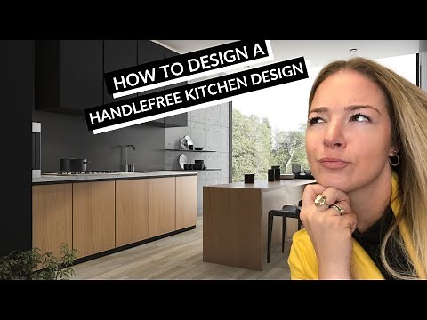 ***Handsfree Kitchen Design | Handleless Kitchen Ideas with Vero Line by Bellmont Cabinets