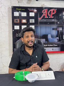 14K views · 377 reactions | Apne ghar  me achhi quality ke modular switches, led Lights, wires, fans lagwaye !! Contact no:- 9582202300 . . . . #electrical #switch #socket #wire #ledlights #manufacturing | AP Modular Bazaar | Facebook