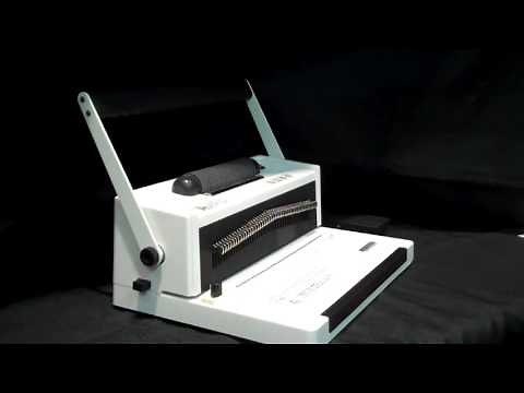 TruBind TB-S20AP Coil Binding Machine with Electric Coil Inserter & Foot Pedal