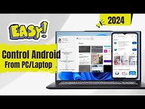 How to Connect Your Android Phone to Your Windows 11 PC✨(Easiest Method) 2024 - No USB