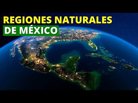 What are the NATURAL REGIONS of Mexico and what are their characteristics?🏜️🌳🌊