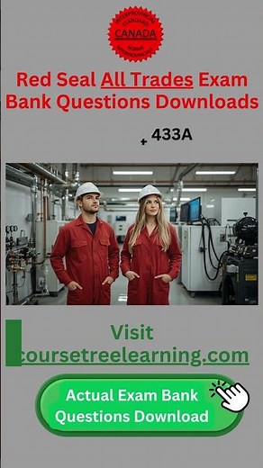 Red Seal Millwright Exam Prep 433A Industrial Millwright Test #redsealexam #skilledtrades