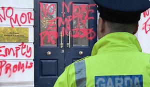 Gardai arrest two after Department of Foreign Affairs vandalised - Extra.ie