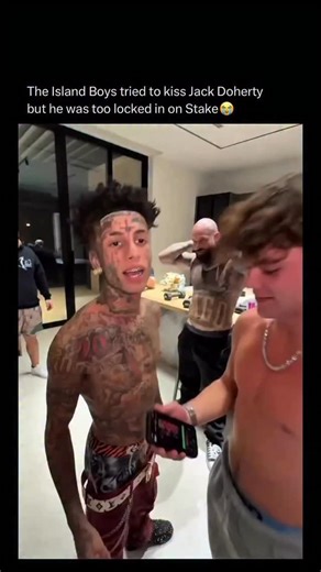 Terrifying on Instagram: "What are we doing 😭 Jack Doherty and the Island Boys have crossed paths multiple times online, often producing viral moments driven by shock value, confrontation, or awkward humor. Clips like this circulate quickly because they blend influencer bravado with unpredictable social dynamics, a formula that has become common across livestream culture and short-form video platforms. In this moment, the interaction escalates largely through posturing and provocation rather th