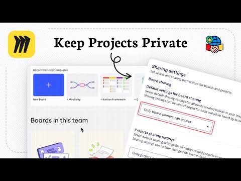 How to create a private board in Miro (Team Privacy)