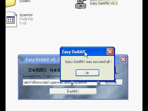 Easy DeAMX - SA-MP .AMX to .PWN Decompiler