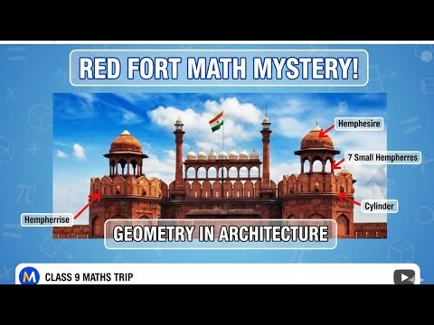 CBSE Class 9 Maths | Surface Areas & Volumes | Case Study Based Question | Red Fort