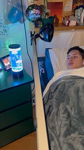 I miss tucking my boy in every night. We had a routine. Lotion, Jammie’s, fuzzy socks, face washing and brushing teeth (he hated both lol) the nurses would come give him his meds.afterwards it was time for some mediation or classical music. If possible I liked to turn on his diffuser with some essential oils. He got this jellyfish light for Christmas in 2023. He definitely was interested in it at first but not for very long. It was hard to keep him interested in anything for long 🥹💜 I just wan