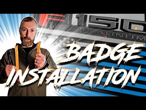 Easy DIY Ford F150 Badge Removal and Installation