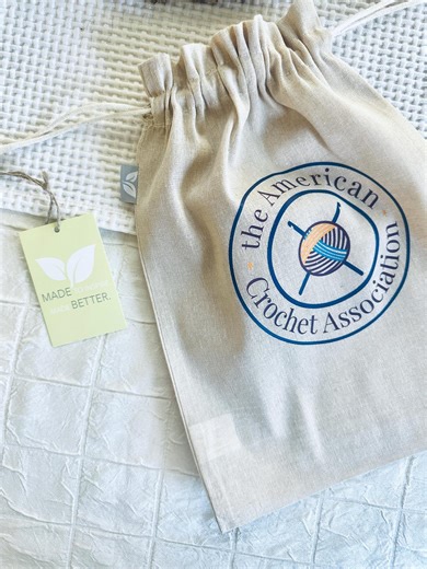 American Crochet Association Project Bag   2 Stickers   Pin - Etsy