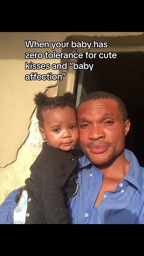 Baby's Hilarious Reaction to Affection