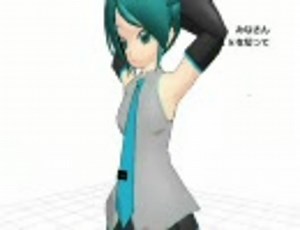 【MikuMikuDance】バレエレッスン