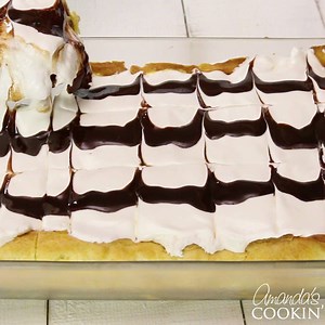 611K views · 312 reactions | OH MY!! This CREAM PUFF CHOCOLATE ECLAIR CAKE!! Recipe is here --> https://amandascookin.com/fqds So delicious and oh so impressive looking! Make it SOON! | Very Best Recipes | Facebook