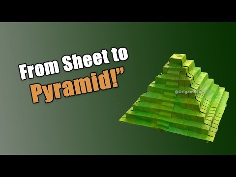 I Folded the Great Pyramids! 🏜️📄