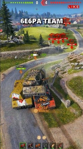 СУМАСШЕДШАЯ КОМАНДА (КЛАН 6E6PA): Смешные моменты из World of Tanks #wot #worldoftanks #wotfunny ...