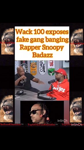 80K views · 696 reactions | 藍藍藍Wack Exposed Snoopy BadAzz for Being A Fake Banger has to be The most Funniest Wack  moment yet藍藍藍 #california #vlog #midwest #chicago & TopEntNews Vlog is the worlds most lit entertainment News vlogs podcast in the world “Period” tap this link to hear now for yourself https://open.spotify.com/episode/1m6ko4yzaidVbaFhGjXlaj?si=nFDVIkgnTGWUy-BsZexwjw | TopOf Thefoodchain | Facebook