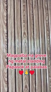 6.1K views · 31 reactions | Metal cladding design grove. #metalcladding #anydesign | Junjun Amaro Vlog | Facebook