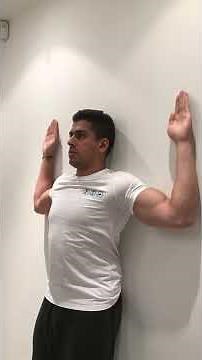 Scapular Wall Slides
