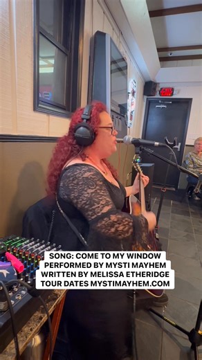 28K views · 1.3K reactions | SONG: COME TO MY WINDOW PERFORMED BY MYSTI MAYHEM WRITTEN BY MELISSA ETHERIDGE LIVE FROM SMASHMASTERZ ZEBULON, NC TOUR DATES MYSTIMAYHEM .com #mystimayhem #cometomywindow #coversong #livemusic #musician #singer #guitarist #yamahaguitar #shure #rc #boss #dunlop #crybabywah #acoustic #rockmusic #rocksinger #rhythmguitarist #ontour #performer | Mysti Mayhem | Facebook