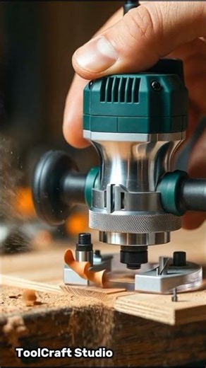 TINY ROUTER, PERFECT CUTS! Mini Power Tool Real #diy#tools #diytools#Gadget