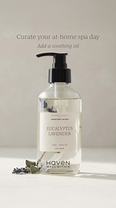 Build a new bathtime ritual with our collection of bath and body care essentials for winter. | Haven Well Within