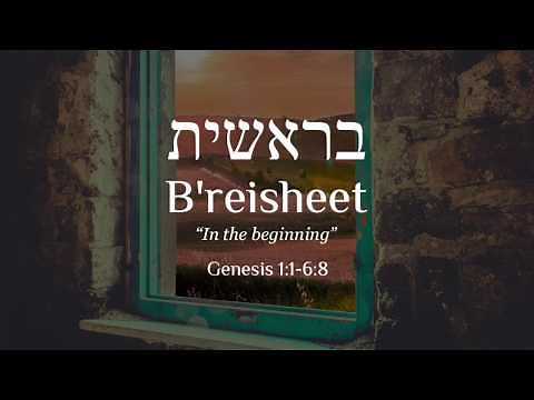 Bereshit - Practice reading Hebrew letters and vowels (Free Hebrew Lessons)