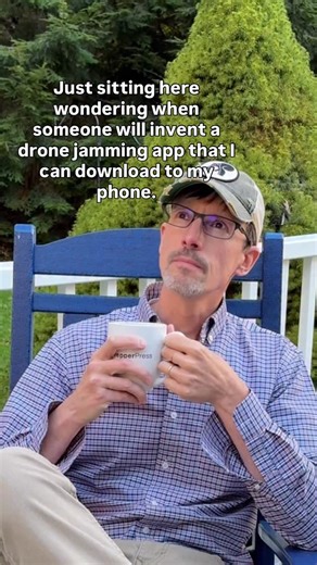 Prepper Press on Instagram: "I can’t be the only person who wants the ability to take down drones! #prepper #deepthought #dronewarfare #shtf"