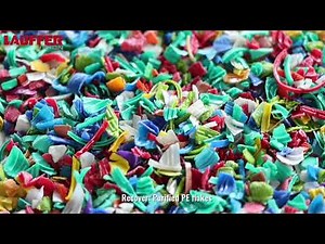 AI-Powered Polymer Precision Separation of PE & PP - Technology by Lauffer Vision.