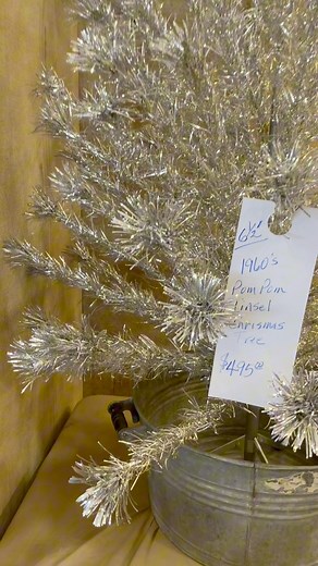 Vintage Market Days. Would you pay 500. For this 50 yo tree.? #madebayou #madebayoucrafts #explorepage #explorereels #vintagefinds #vintagemarketdays #vintagestyle #vintagemarket #VintageOrnaments | Made Bayou