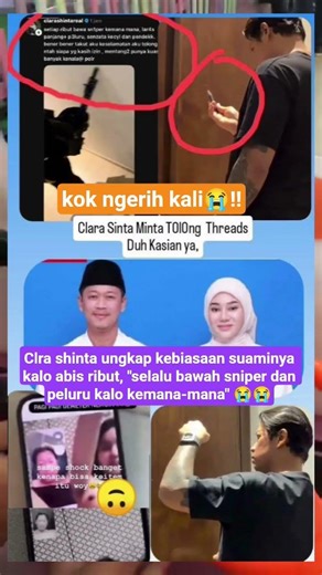 Clara shinta ungkapkan kebiasaan buruk suaminya kalo habis ribut😱😱‼️‼️