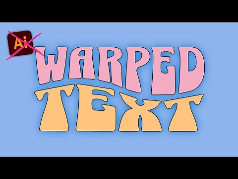How To Easily Make Warped Text Effects — No Design Skills Needed!