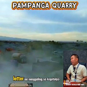 62K views · 794 reactions | Pampanga Quarry update Voluntarily stop operations as a protest against the delay in clerances and additional taxes Imposed by the porac local government unit  ctto vice gov. Pineda #awareness #trucking #byahero #driver #operator #helper #pampangaquarry | Byaherong Tungaw | Facebook