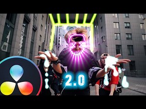 DRAW NEON ANIMATION SCRIBBLE EFFECT (ofirshoham_) - Davinci Resolve Tutorial