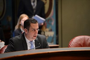 Senator Michael E. Hastings works to update internet privacy laws