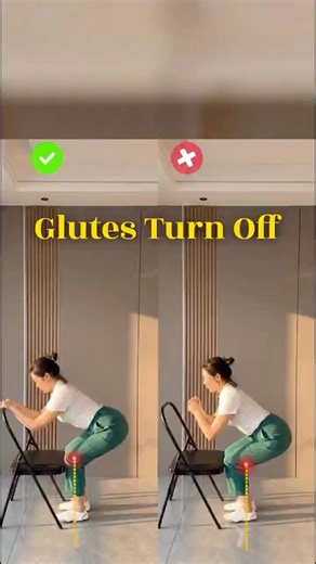Correct Hip Flexion for Glute Training | Chair Test for Lifted Glutes & Thicker Legs