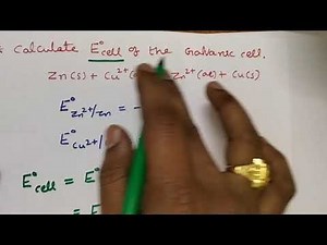 Calculation of Standard Electrode potential (E° Cell)-FOR NEET and JEE👍