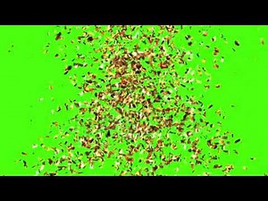 Golden Confetti🎊 Animation || Green Screen Animation || Best Green Screens || No Copyright ©
