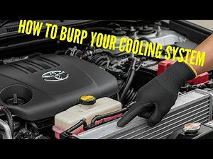 How to "burp" your radiator