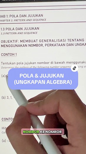 Matematik Tingkatan 2: Pola dan Jujukan yang Mudah