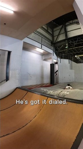 Ski jump training 👁️‍🗨️🚀