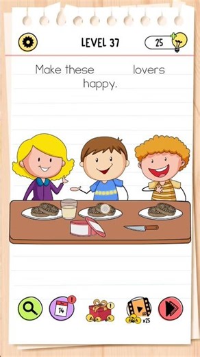 Brain Test Level 37 ||