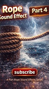 Rope Sound Effect | Realistic Rope SFX Part 4 | High Quality Sound Effects