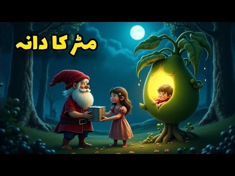 magical pea || Matar ka dana || urdu fairy tales for teenagers @Amreena-safeer