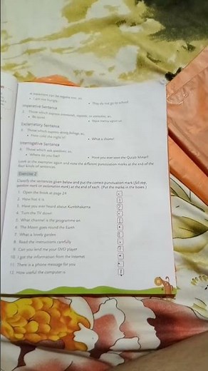 class 7th English grammar chapter 1 phrases clauses and sentence